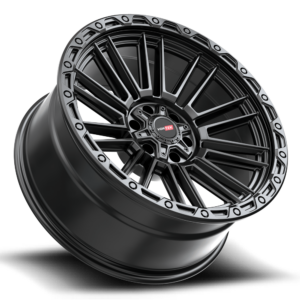 Chevy Silverado Matte Black Off-Road Wheels | VRT 604